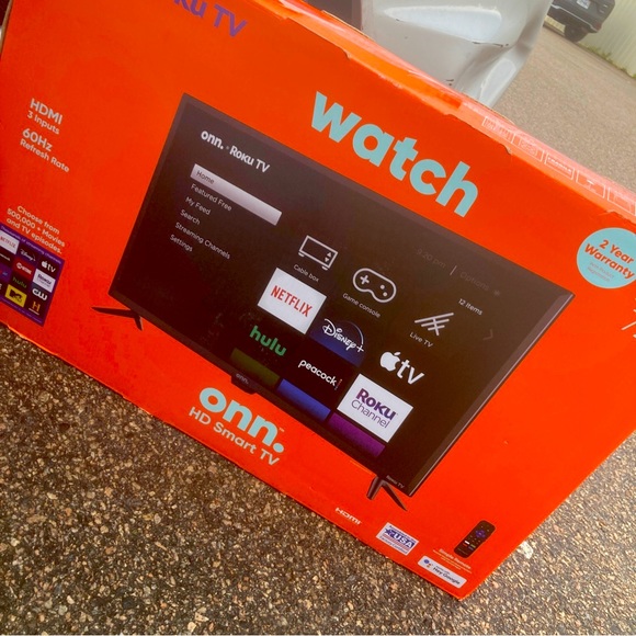 Onn | Other | Onn 32 Inch Led Roku Smart Tv Hd 72p No Remote | Poshmark